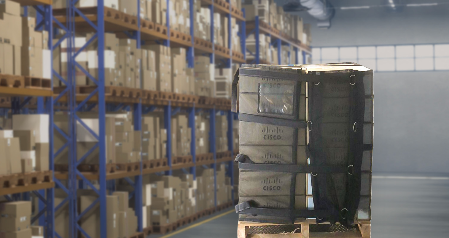 Case Study of Pallet Covers at CISCO Systems - Galaxy Pack